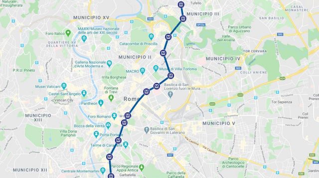 Metro line B1 Rome | ArcheoRoma