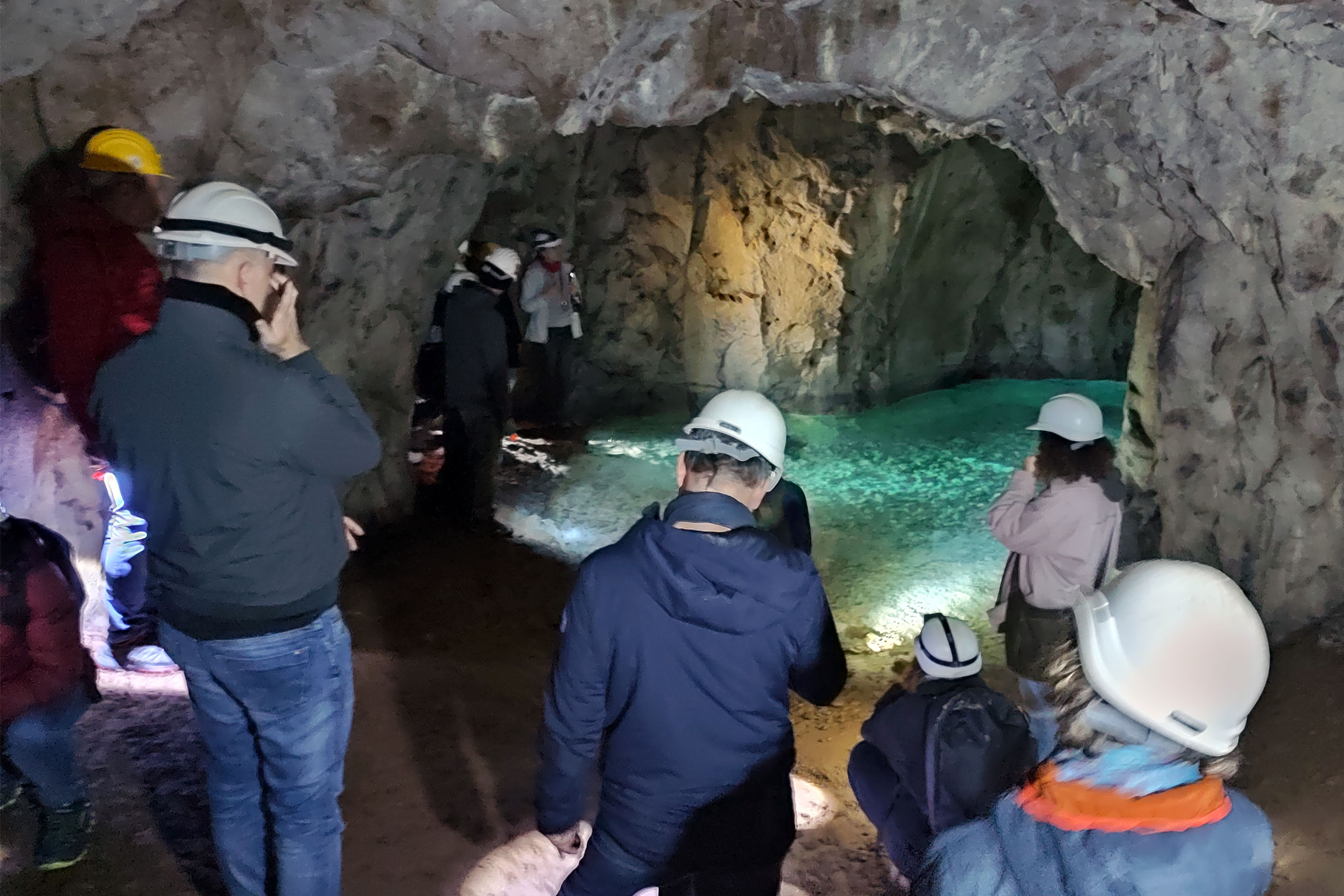 Underground Quarry of Claudius Temple in Rome