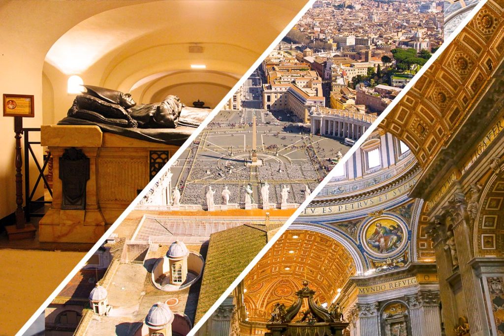 guided tour of St. Peter’s Basilica, including papal tombs and dome climb | ArcheoRoma